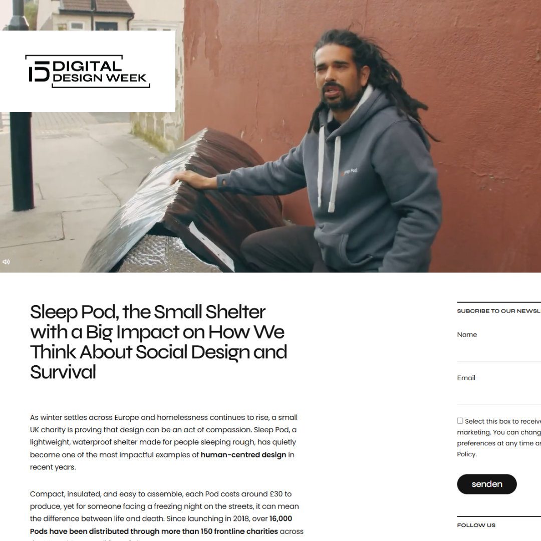 Sleep Pod Featured at D5 Digital Design Week 2025: Design Where It ...